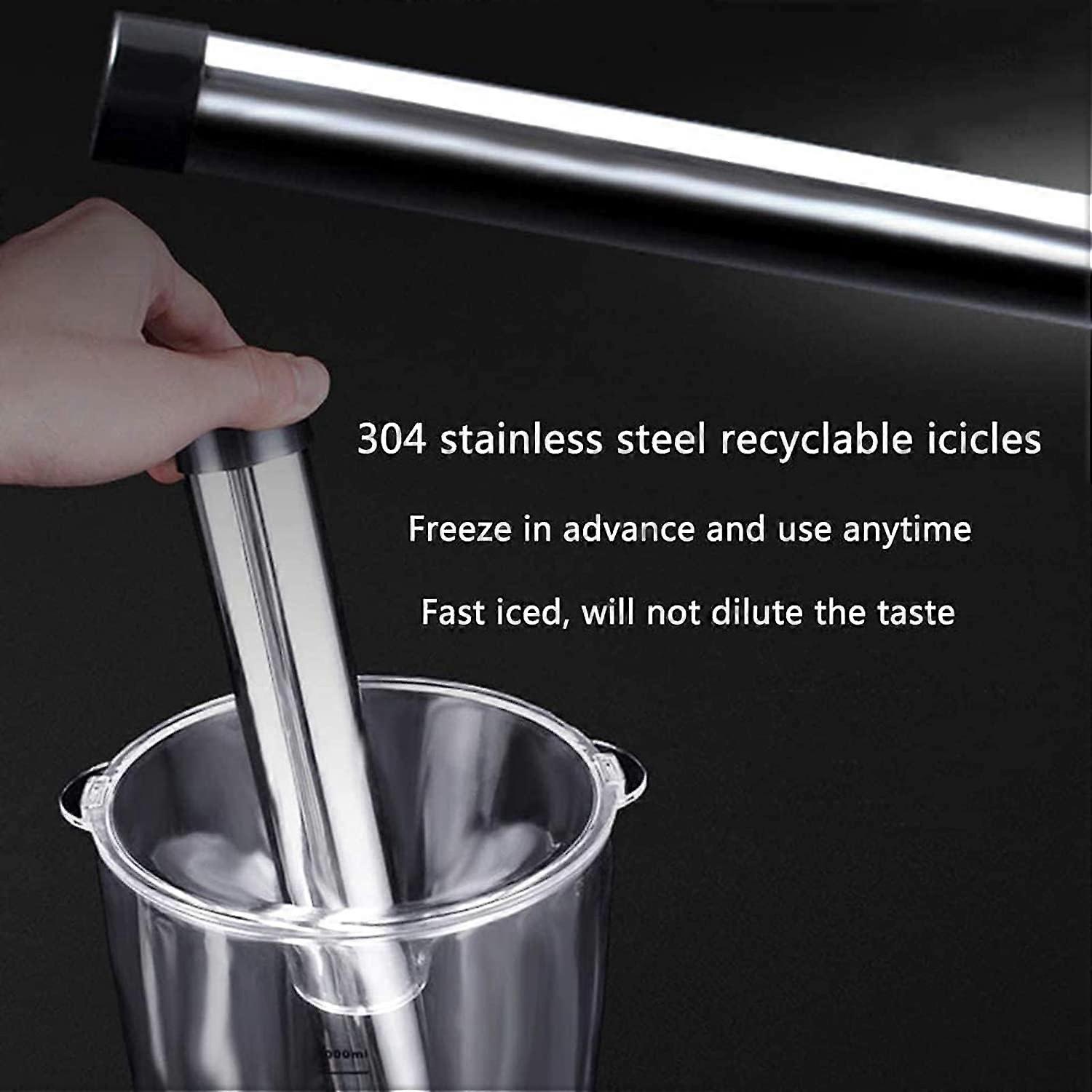 4L Beer Tower Dispenser with Removable Stainless Steel Ice Tube ...
