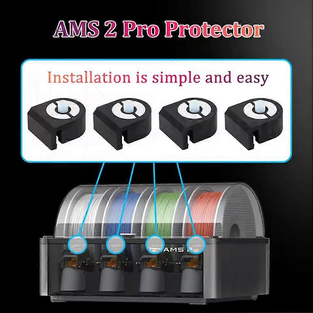 Feed Port Protector for Bambu Lab P2S/H2D/H2S AMS 2 Pro ABS Resistant ...