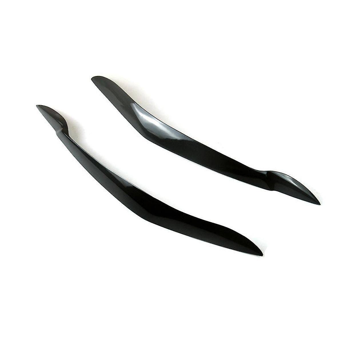 Car Front Resin Headlight Eyebrow Eyelid Cover Trim For X5 E70 2007 ...