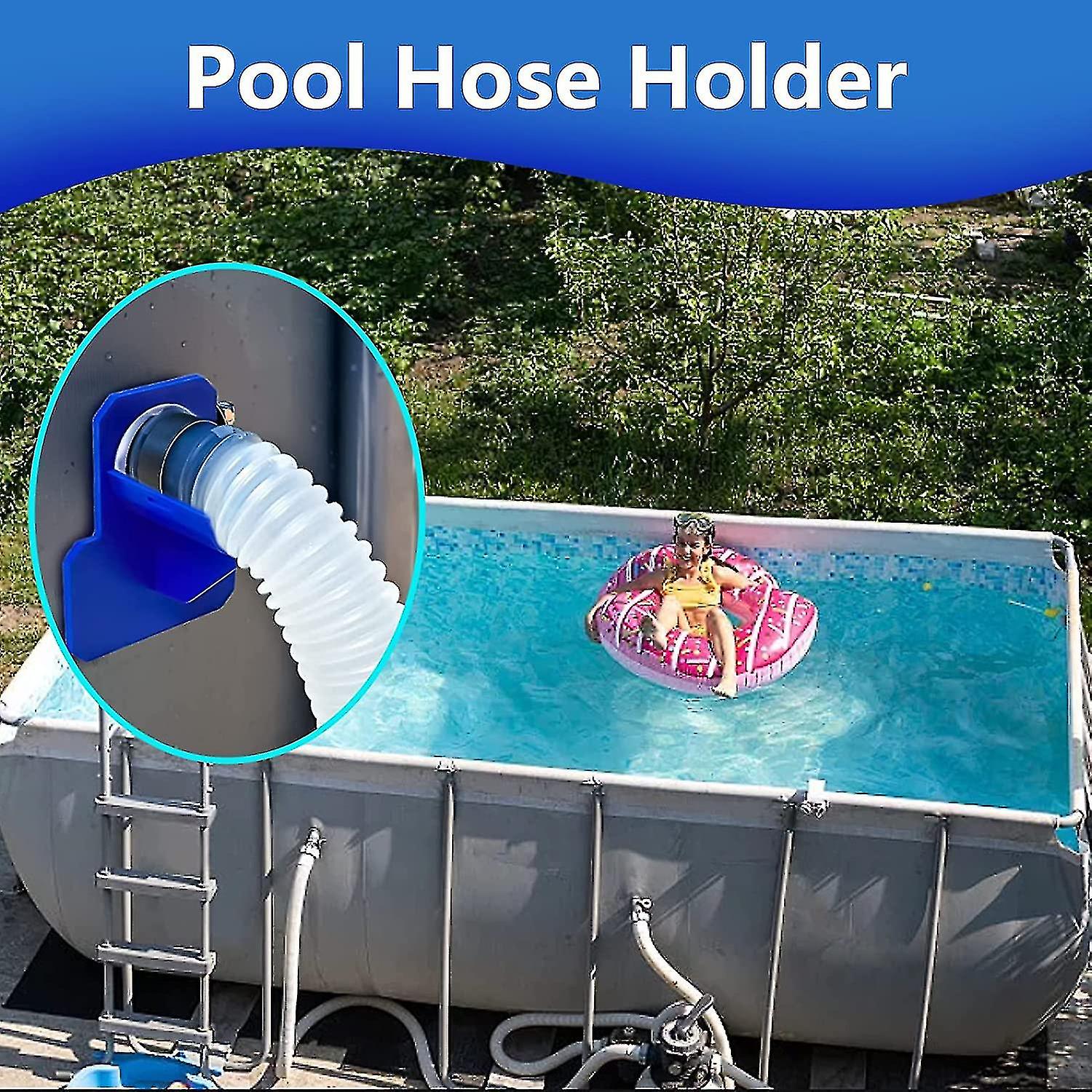 2 Pieces Pool Hose Holder Plastic Pool Hose Holder Pool Water Hose ...