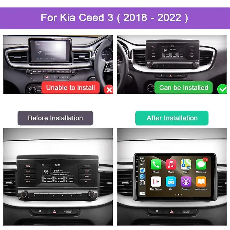 Android 12 Carplay Car Radio Multimidia Video Player For Kia Ceed 3 CD ...