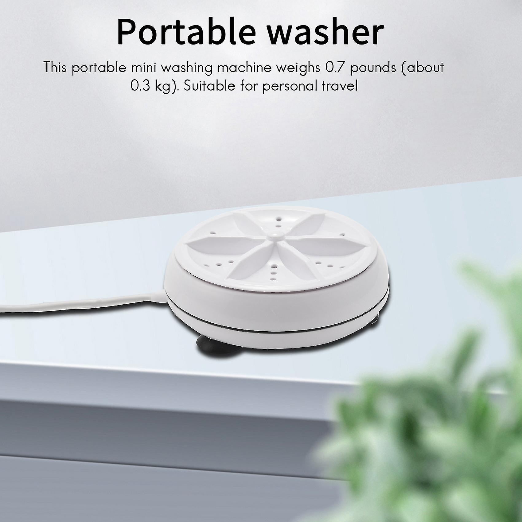 Mini Tvättmaskin Bärbar Ultraljud Diskmaskin Med USB-driven För ...