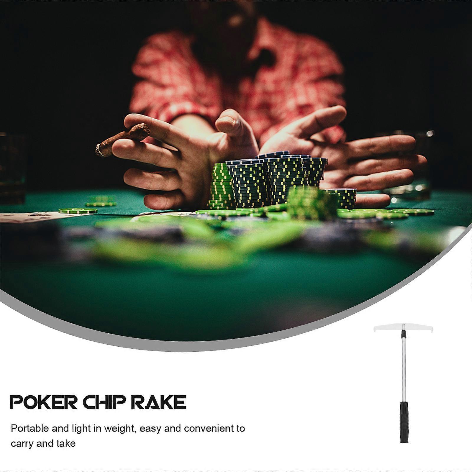 Gaming Desk Accessories Chips Harrow Collecter Chip Harrow Game Table ...