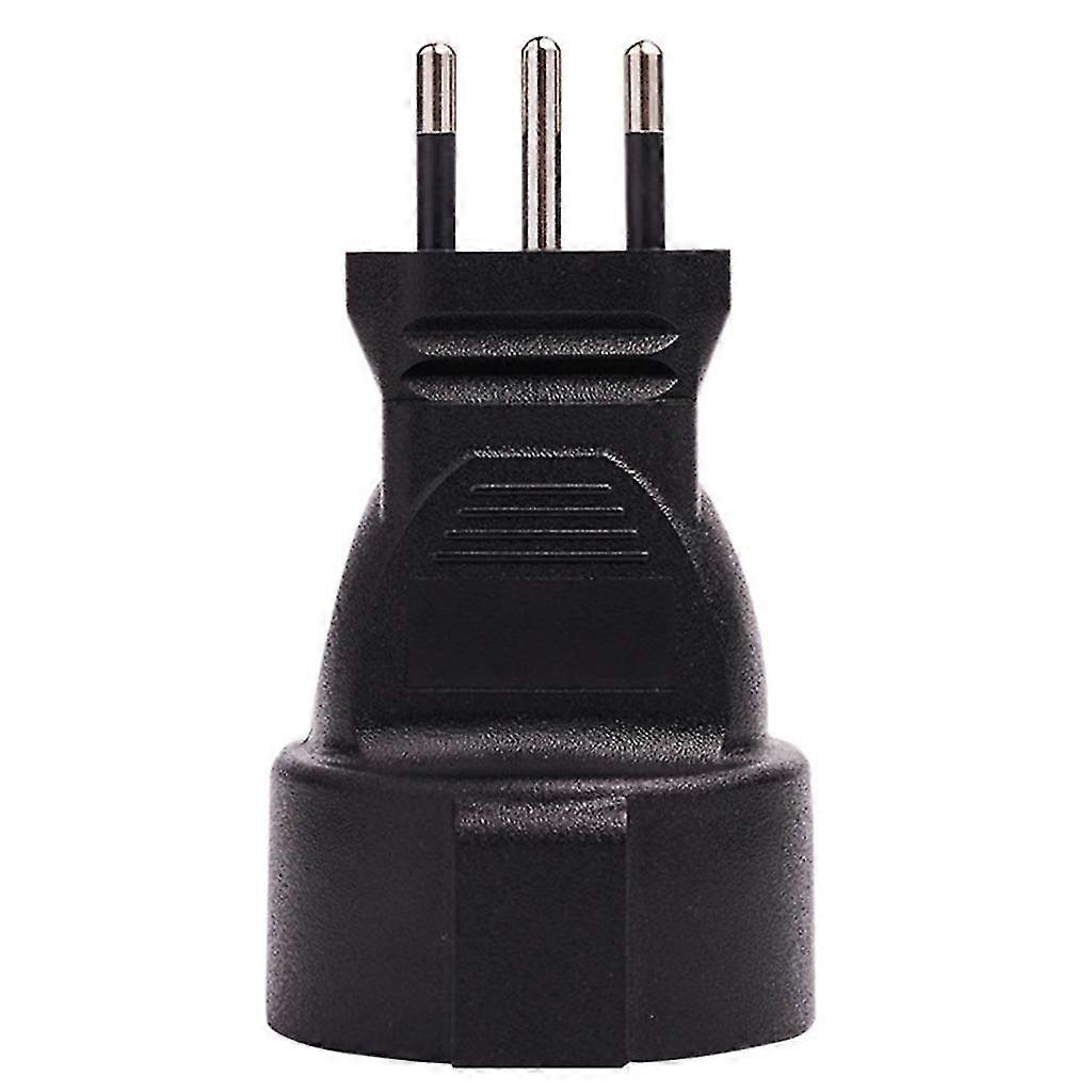 Male Plug to Female Socket Wire-free Conversion Adapter Italy 3pin to ...