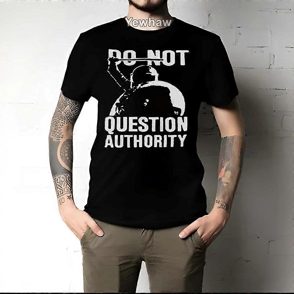 Do Not Question Authority & Acab T-shirt | Fruugo UK