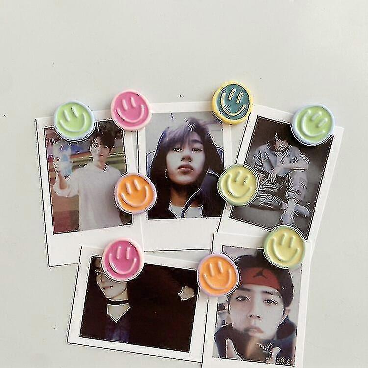 Cartoon Smiley Face Refrigerator Magnets Nordic Ins Wind Personality ...