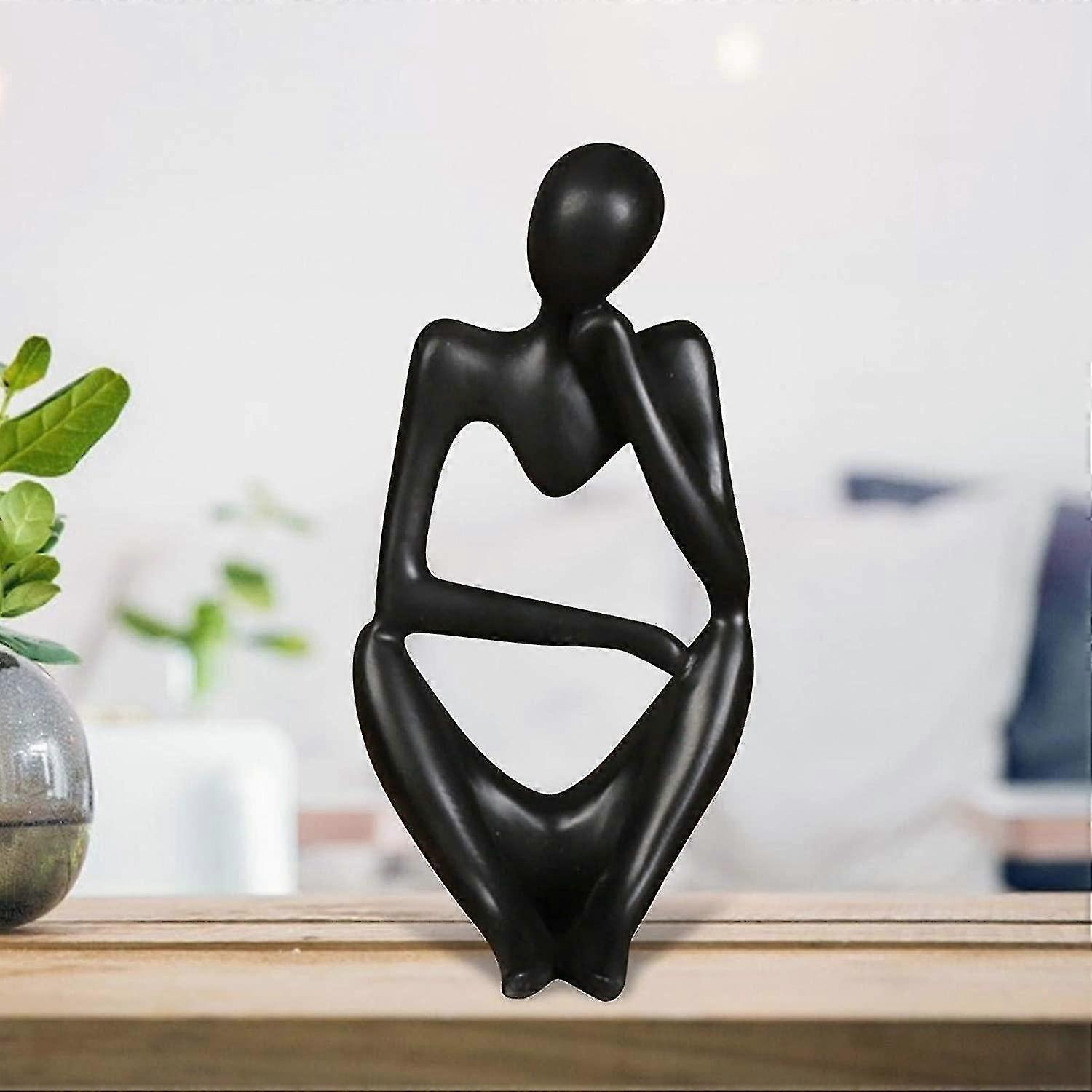 Abstract Resin Statue Sculpture & Figurines Modern Home Decor Living ...