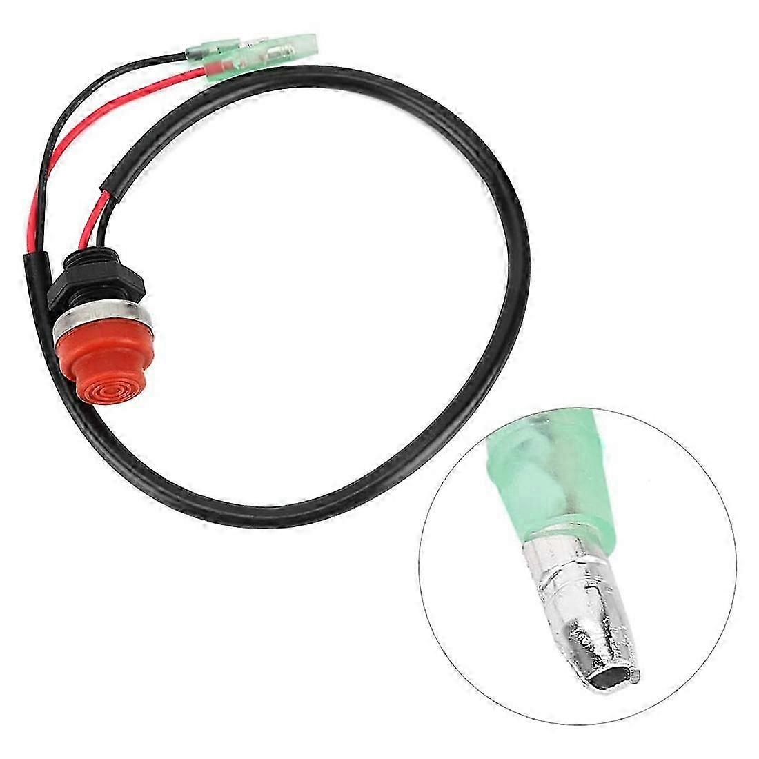 Universal Boat Outboard Engine Motor Start Kill Switch Keyless Push ...
