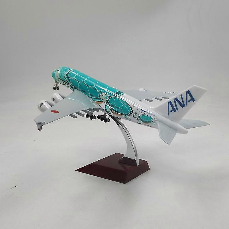 20CM 1:400 Scale Airbus A380 ANA Turtle Airlines Airplanes Plane ...