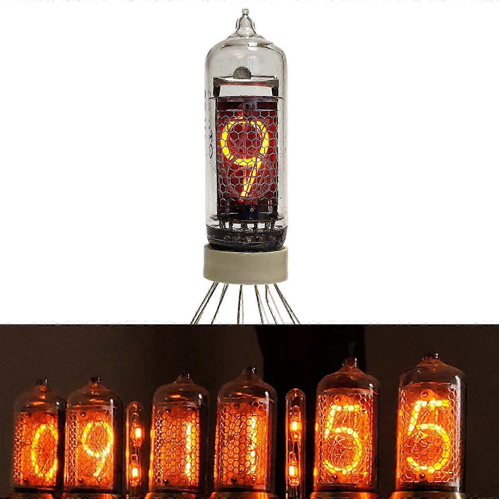 IN-14 Nixie Tube Clock Kit - Retro Desktop Thermometer & Clock with ...