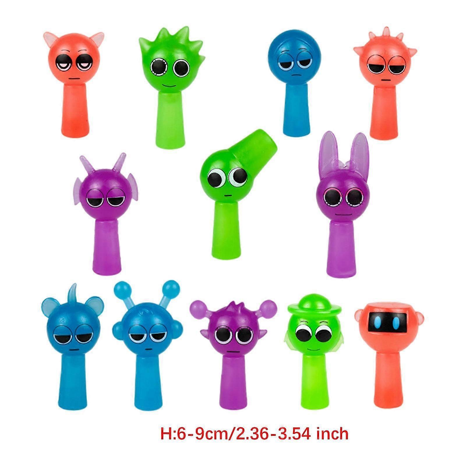 Sprunki Figures Set Party Favors Colorful Doll Figures for Fans and ...