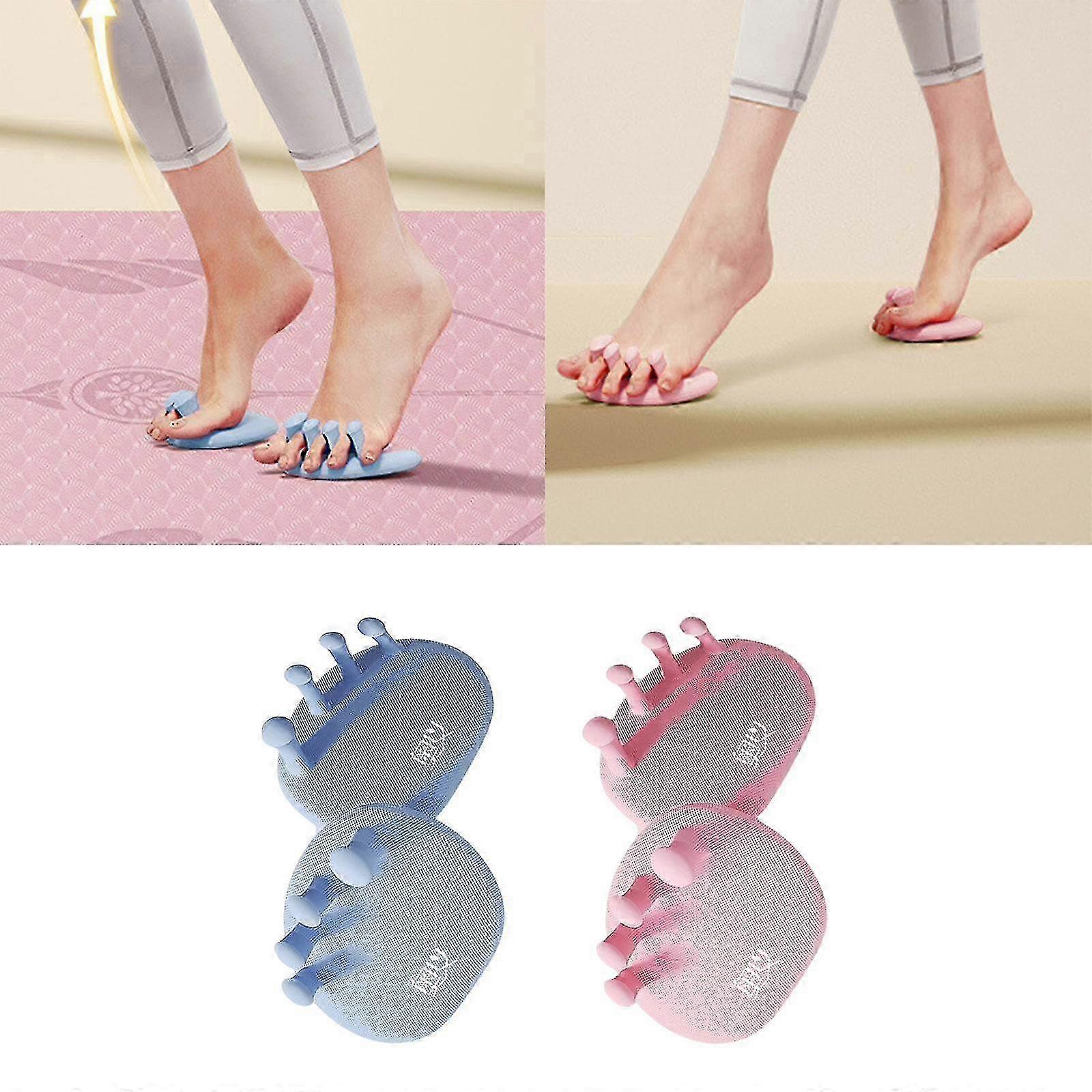 Soft Toe Separators Fitness Improve Legs Shape Home Toe Spacers Arch ...