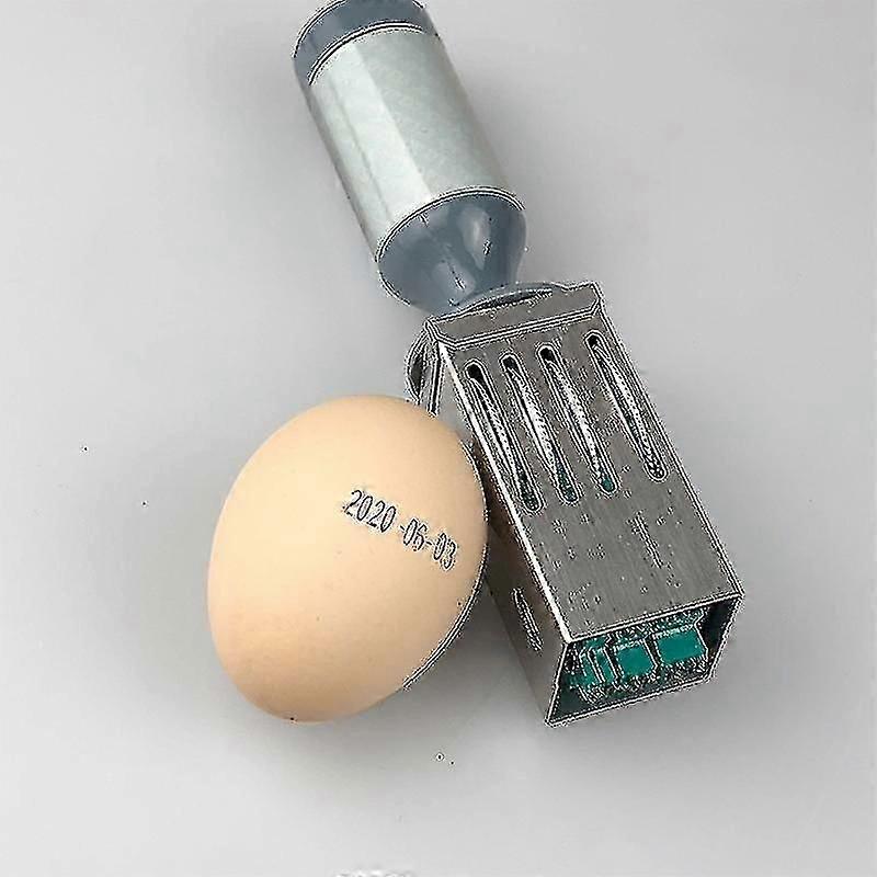 Portable Date Stamp For Egg Supermarket Store School Bank Office ...