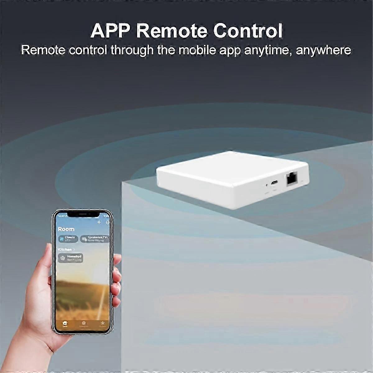 Tuya Matter Thread Hub Zigbee Smart Home Bridge Matter Gateway Hub Siri Voice Control for Alexa ...