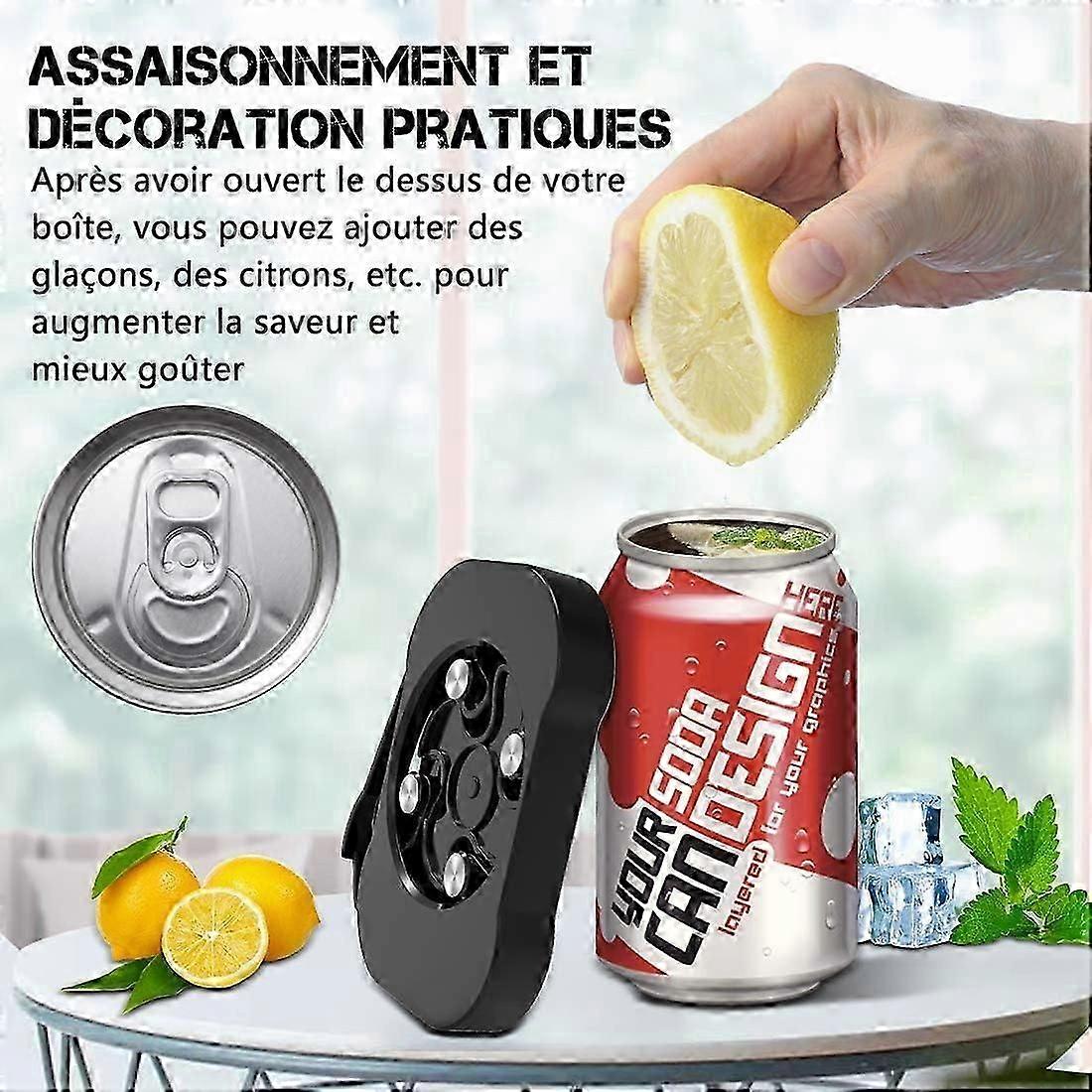 Manual Swing-Top Can Opener - Multi-Function Jar/Bottle Opener Tool for ...