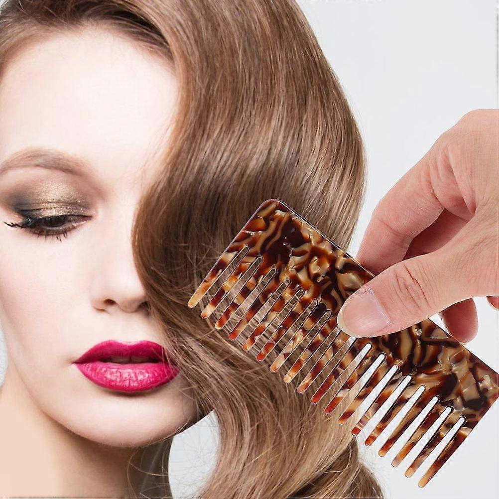2pcs Combs Fashionable Acetate Combs Anti-static Hair Combs Hair ...