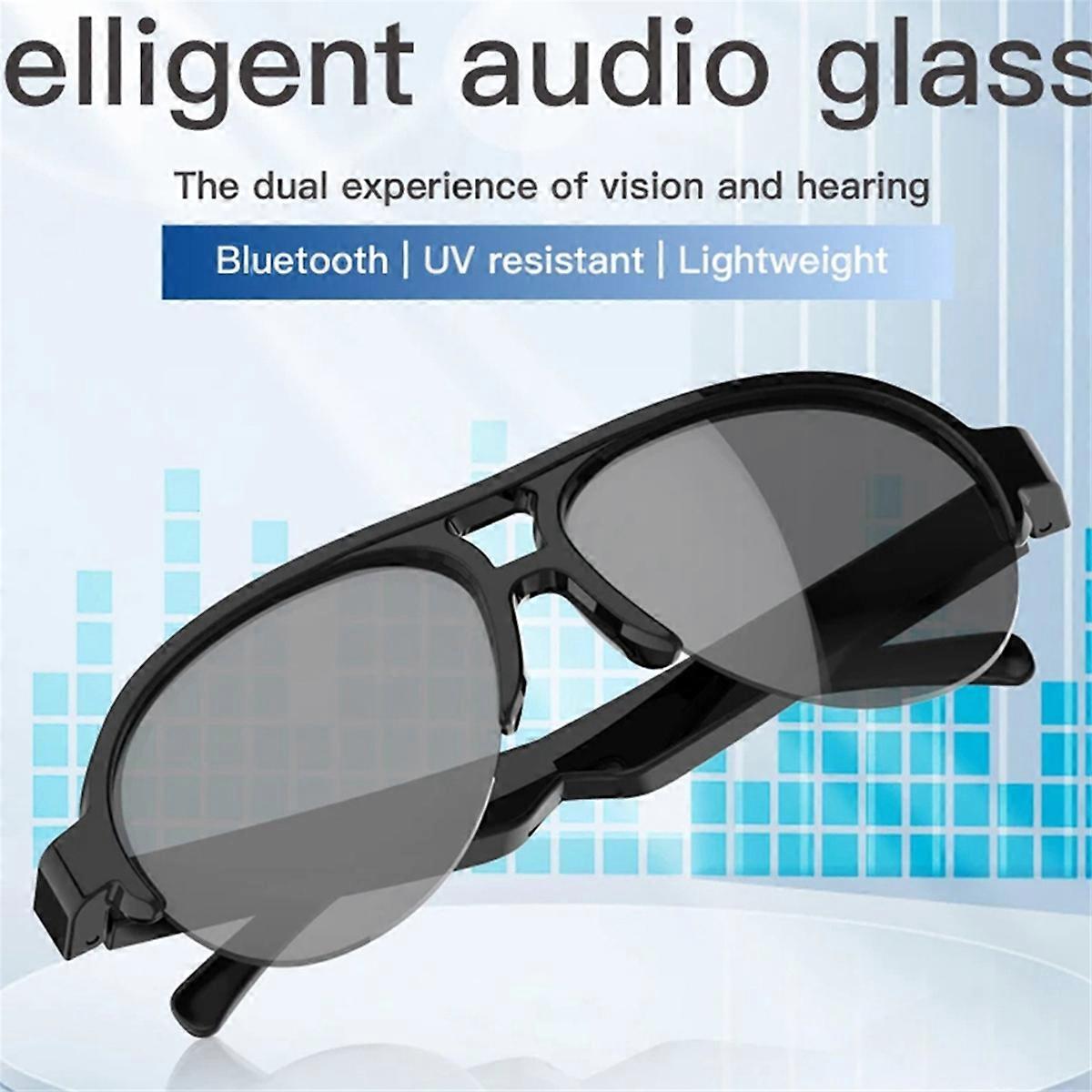 F08 Bluetooth Sunglasses Smart Hands Free Call Music Sunglasses | Fruugo AU