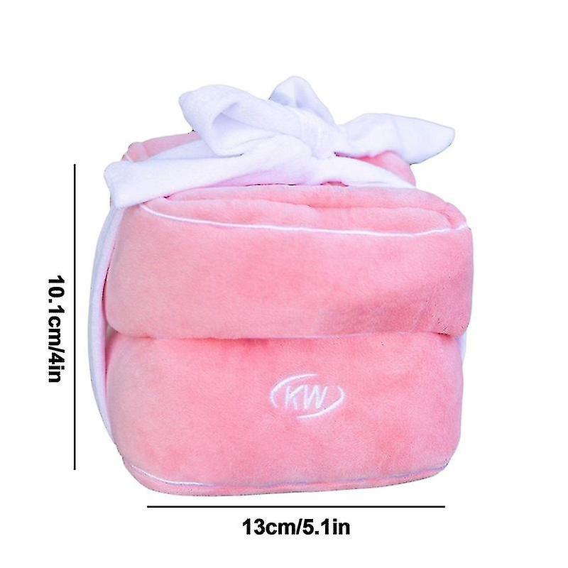 Creative Ring Box Plush Toy Love Diamond Ring Case Stuffed Couple Ring ...