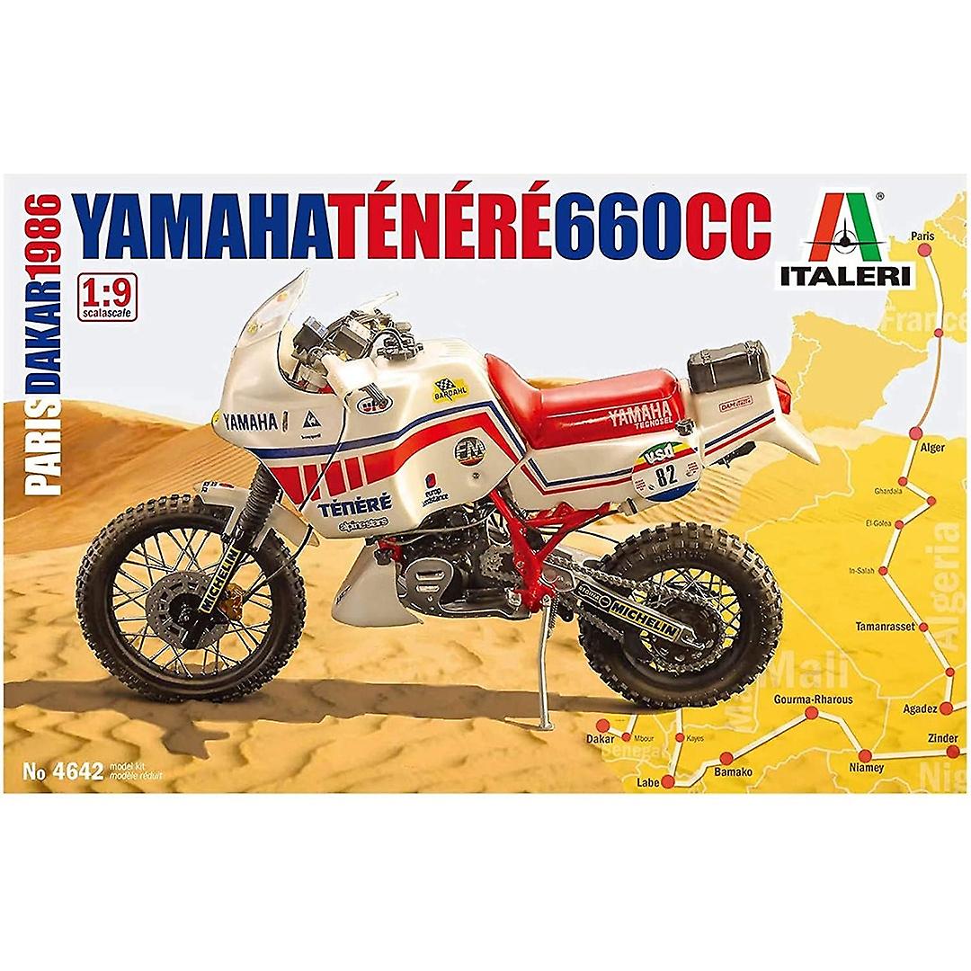 Italeri IT4642 - 1/9 Yamaha Tenere 660cc 1986 Paris - Dakar Version ...