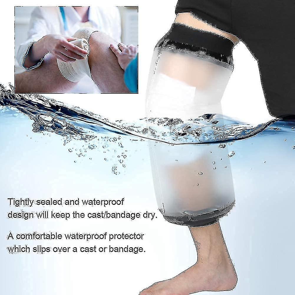Waterproof Knee Cast Cover For Shower,waterproof Protectors Cast And ...
