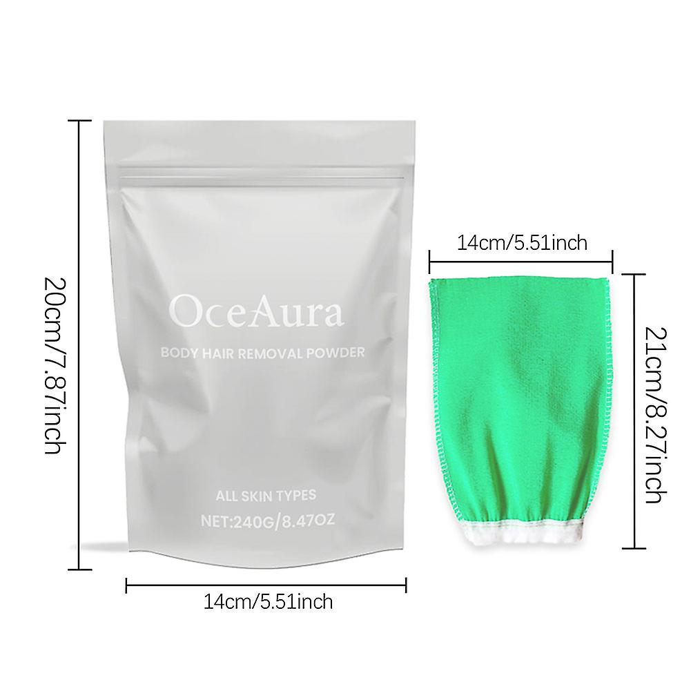 Classic Body Hair Removal Powder Soften Hair Roots Hair Removal Powder ...