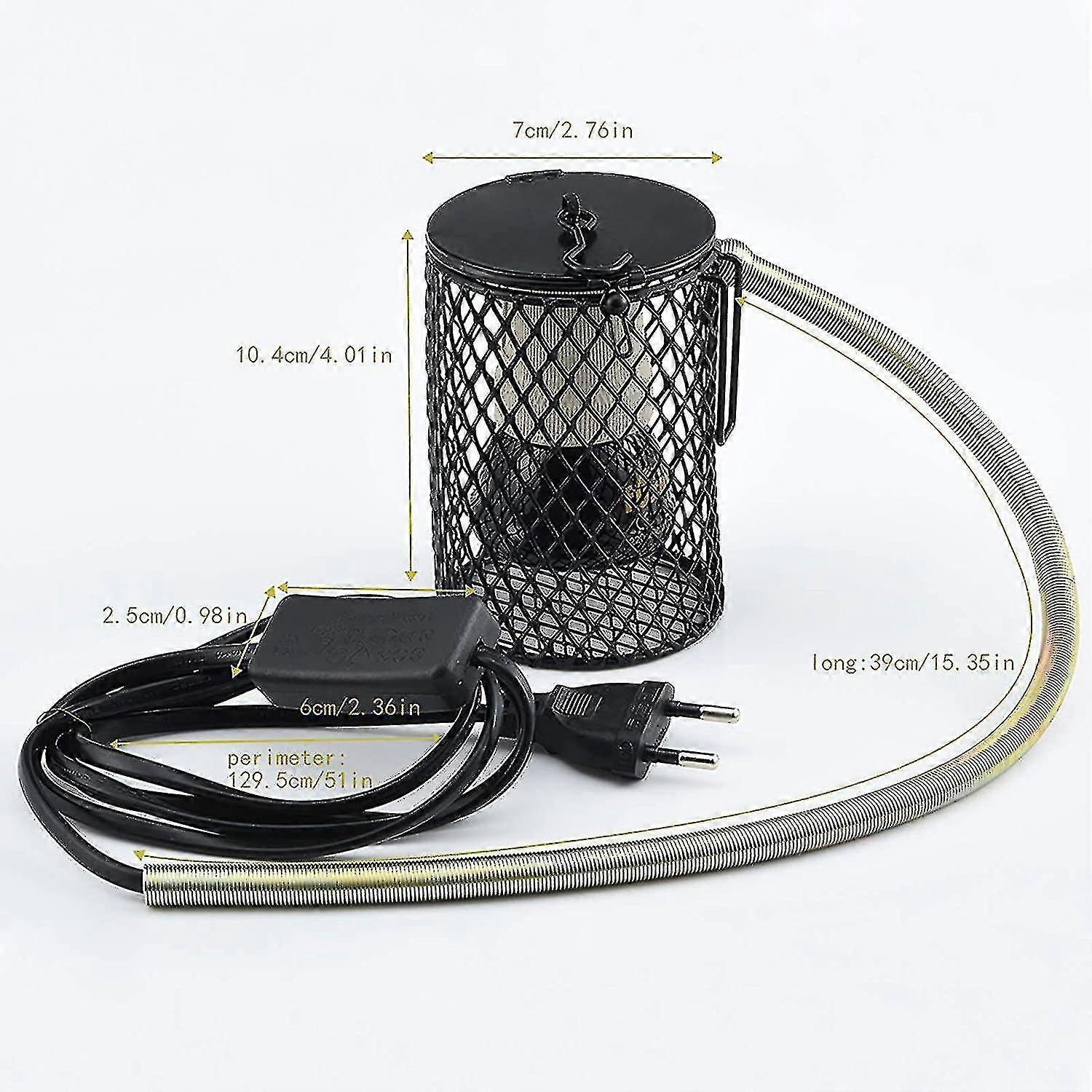 Heat Lamp Bulb, Heat Lamp Ceramic Socket, Heat Lamp With Cover Chicks ...