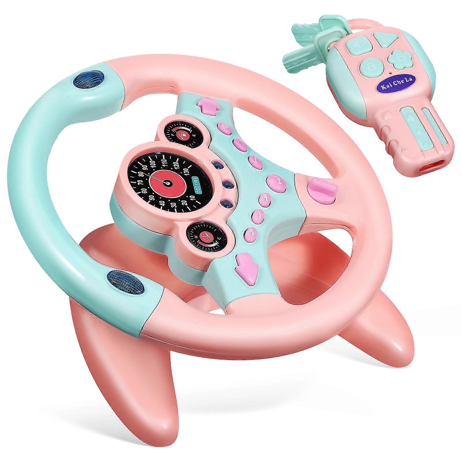 Steering Wheel Toy Kids Steering Wheel Driving Simulator Wheel ...