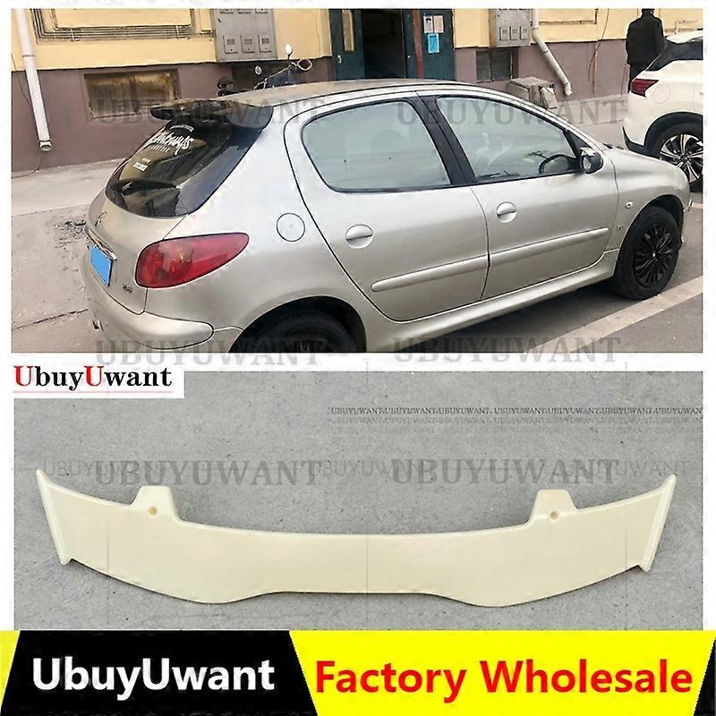 For Peugeot 206 207 208 308 Spoiler 2005 2006-2022 ABS Plastic Carbon ...