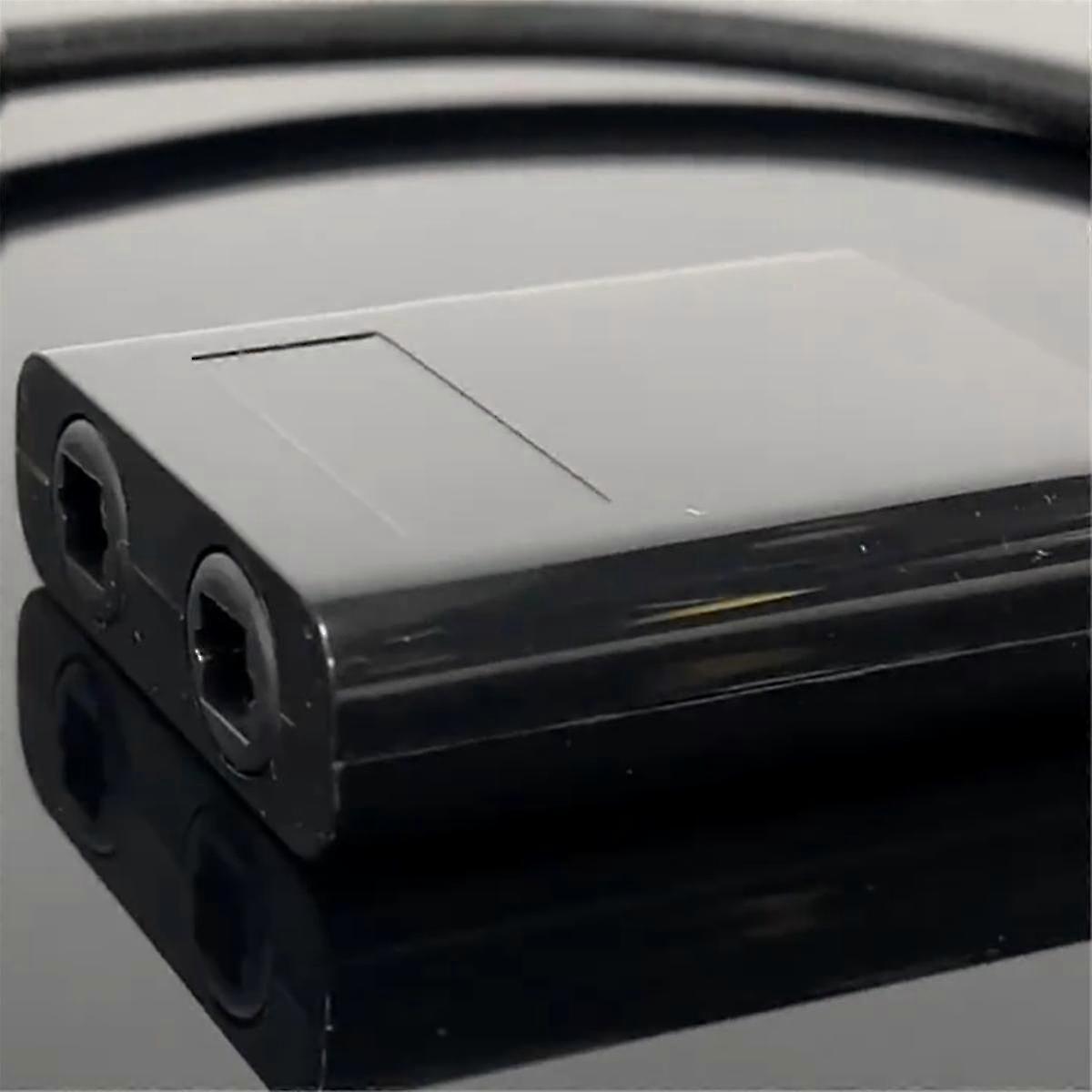 Optical Fiber Cable Splitter 2 in 1 Toslink Converter for HDTV DVD ...