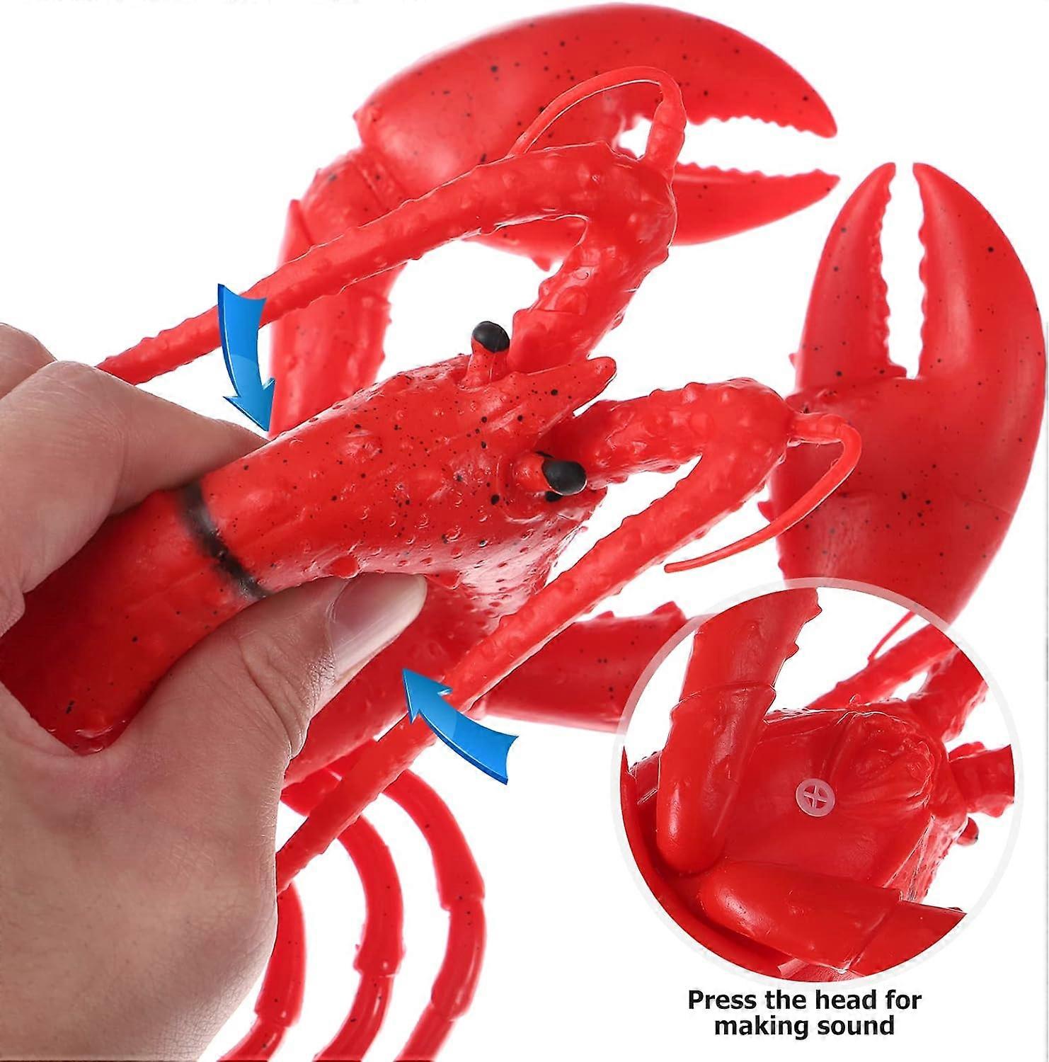 2024,Toy Lobster Rubber,Lobster Shape Simulation Soft Rubber Model ...
