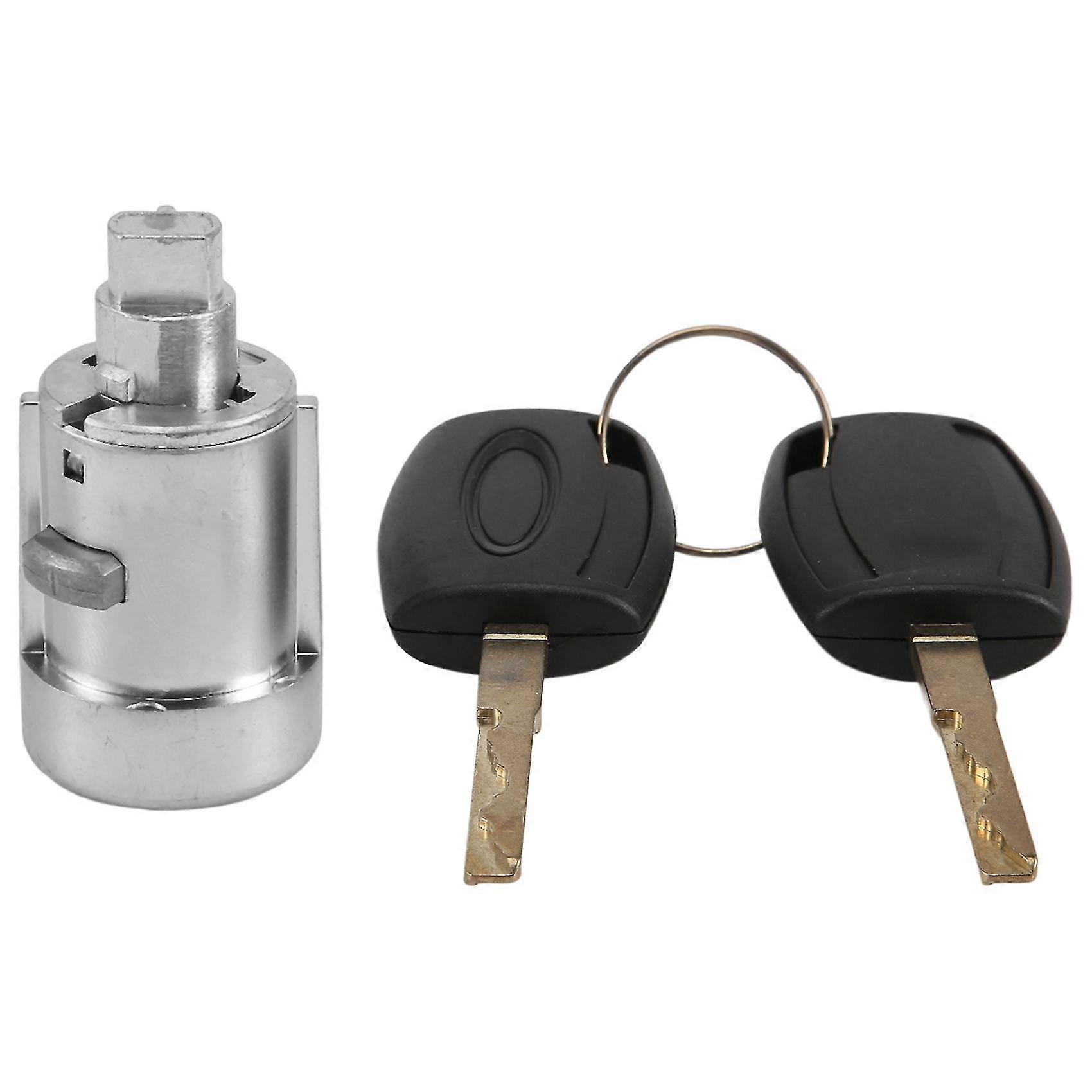 Ignition Barrel Lock Ignition Switch with 2 Keys Kits for Ford Transit ...