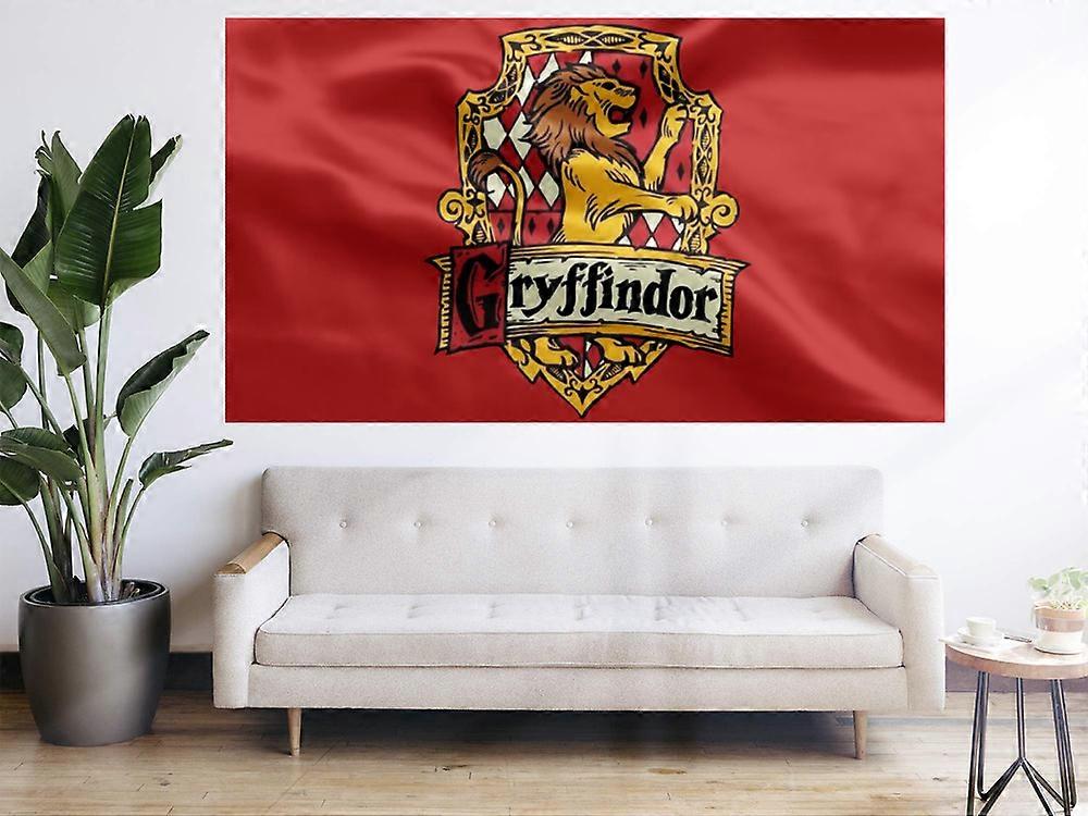 Gryffindor Flag - Harry Potter House Crest Slytherin Tapestry Banner ...