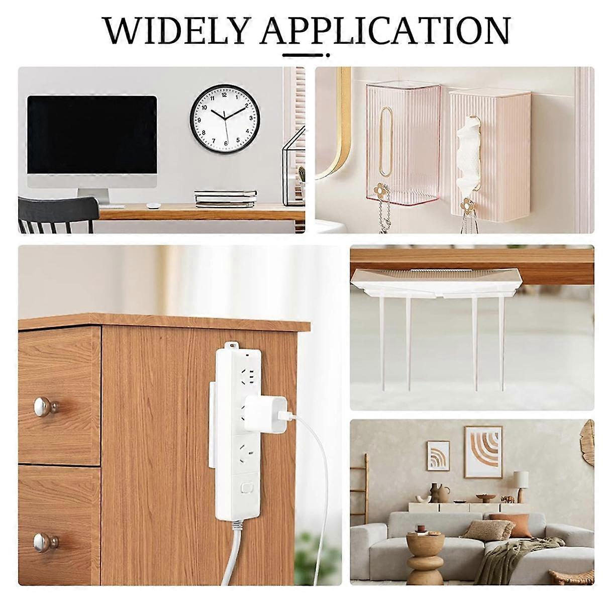 Desktop Socket Holder, Plug-in Surge Protector Bracket, Desktop Mobile ...