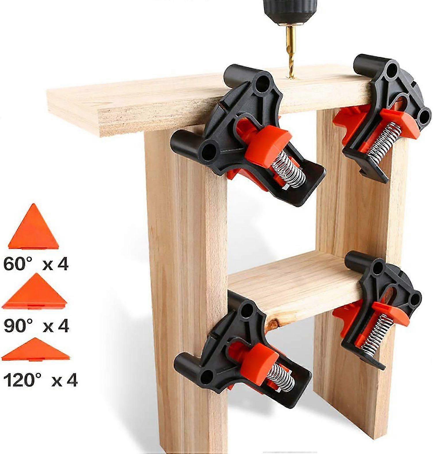 4 Pieces Angle Clamp Right Angle Miter Clamp Angle Clamp, Multifunction ...