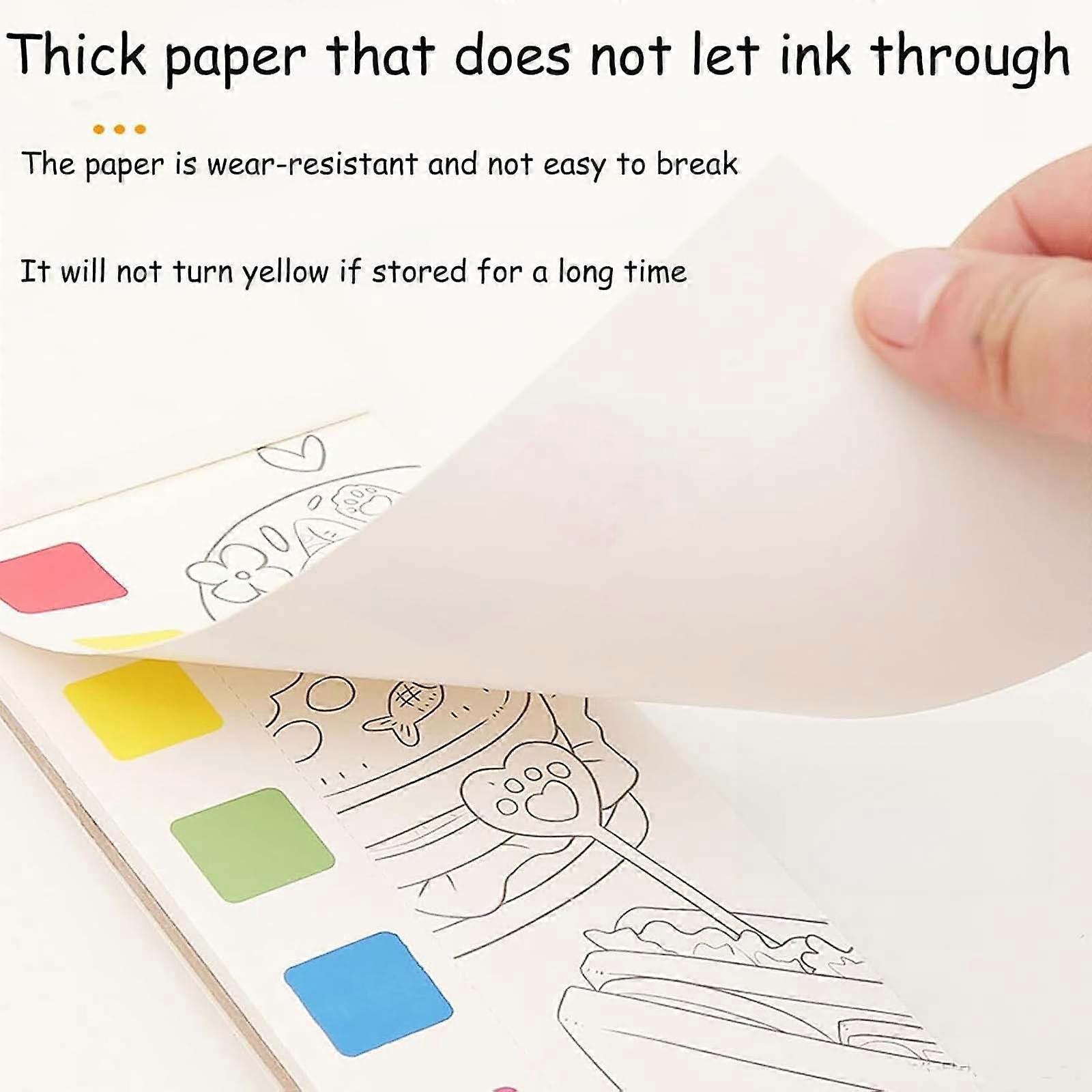 toys Watercolor Coloring Note Book For Children's Watercolor Graffiti ...