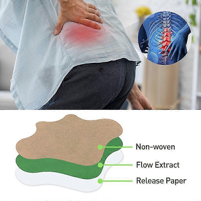 122436Pcs Lumbar Spine Pain Patch Wormwood Back Muscle Medical Stickers ...