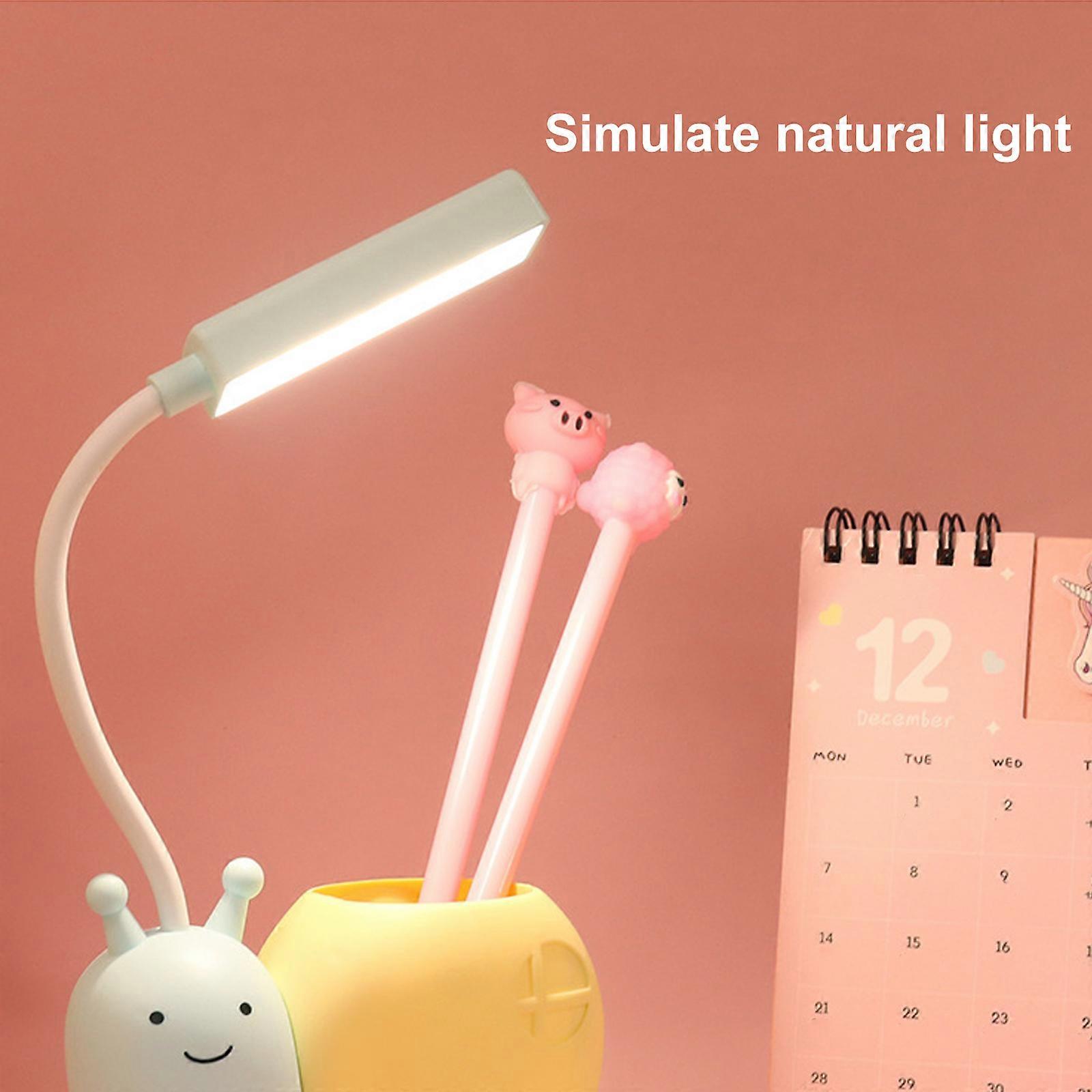 New Modern Children's Cartoon Cute Desk Lamp Primary Student Charging ...