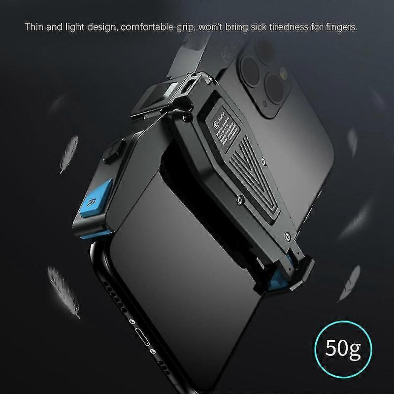 F4 Falcon Mobile Gaming Controller For Pubg Capacitor Handle Joystick ...