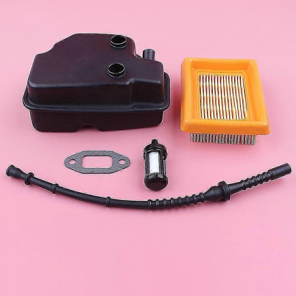 Tib Exhaust Muffler For Stihl Fs120 Fs200 Fs250 Air Fuel Filter Line ...