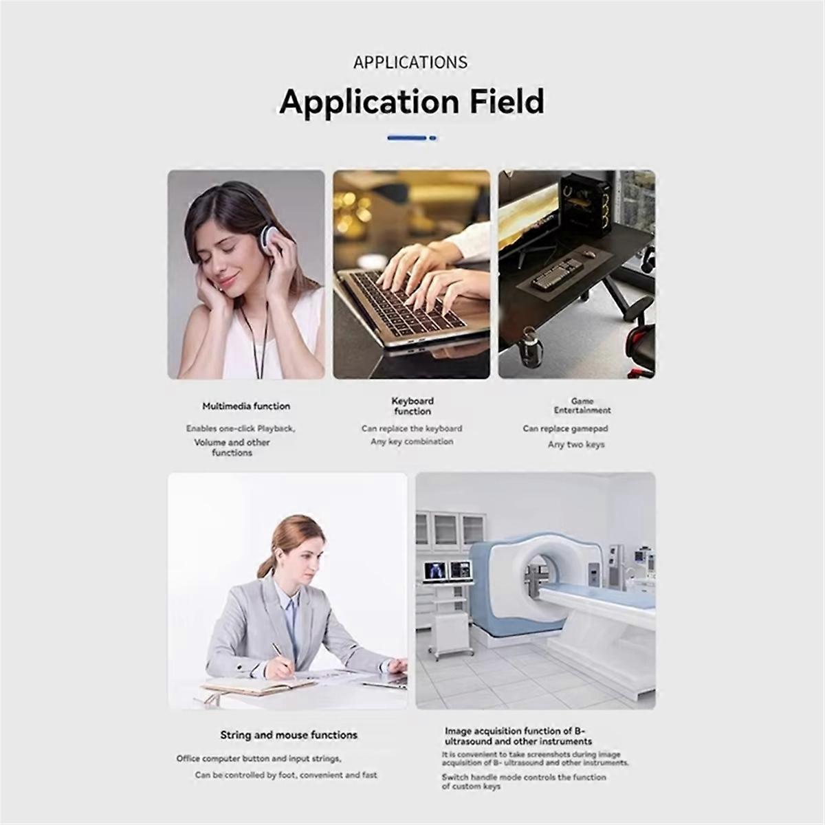 Keypad USB Macro Programming Key USB Connection Keyboard with Braille ...