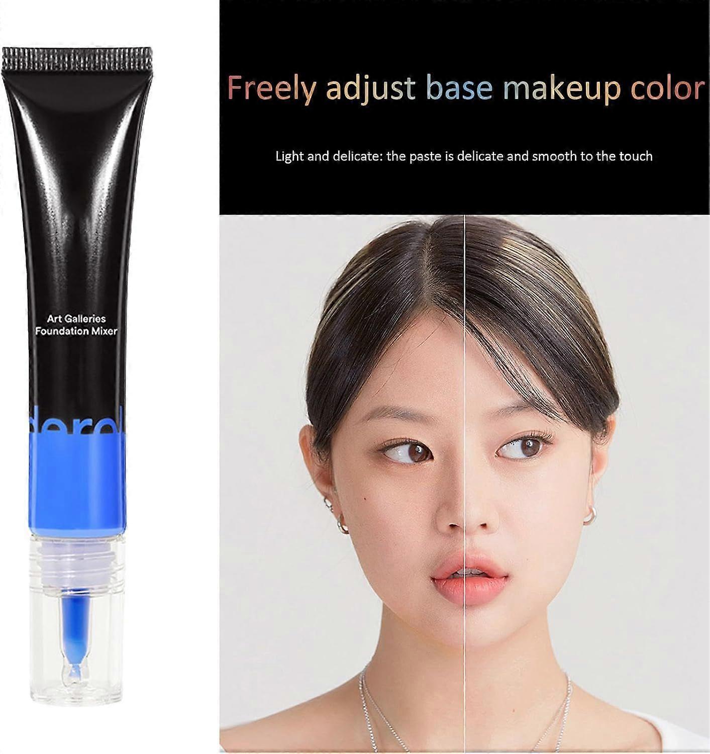 Liquid Foundation Mixing Pigment, Foundation Color Corrector, Sweat-Proof Long Lasting Silky ...