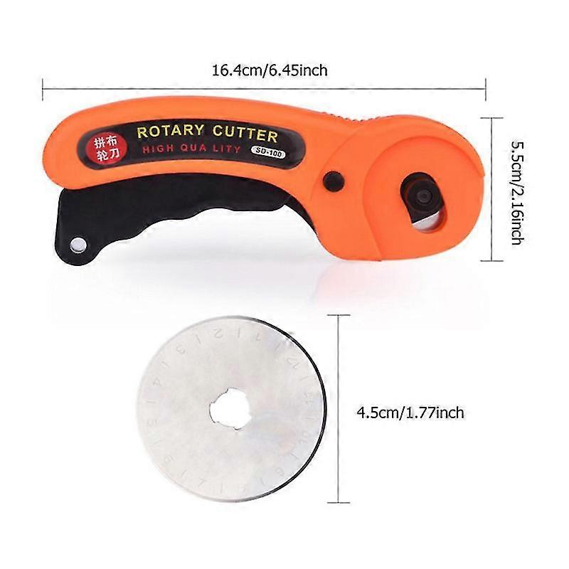 Professional Circular Fabric Cutter for Quilting & Leather, 22cm x 9cm ...