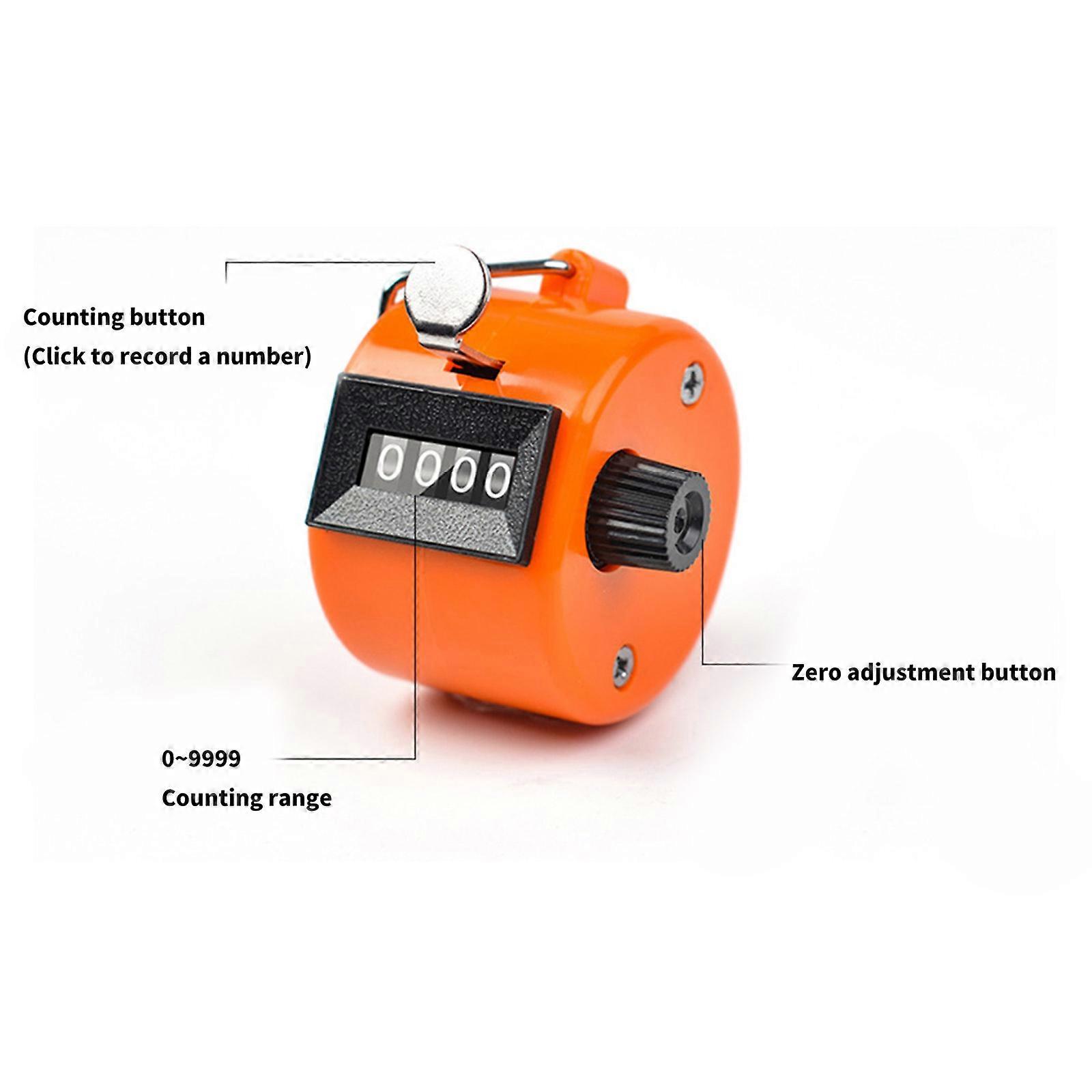 4 Digit Number Count Clickers Hand Mechanical Counters Clickers ...