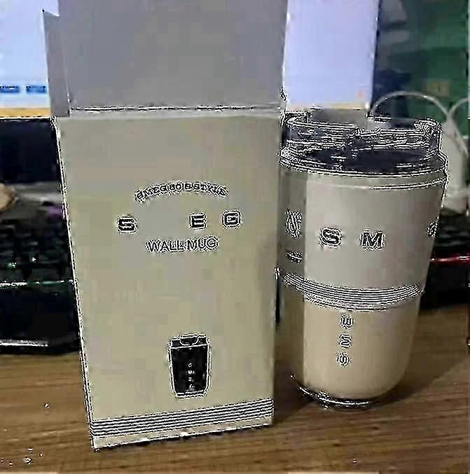 Smeg Termos Fincan Sıcak Kahve İzoleli Paslanmaz Çelik Termal Cam Kupa ...