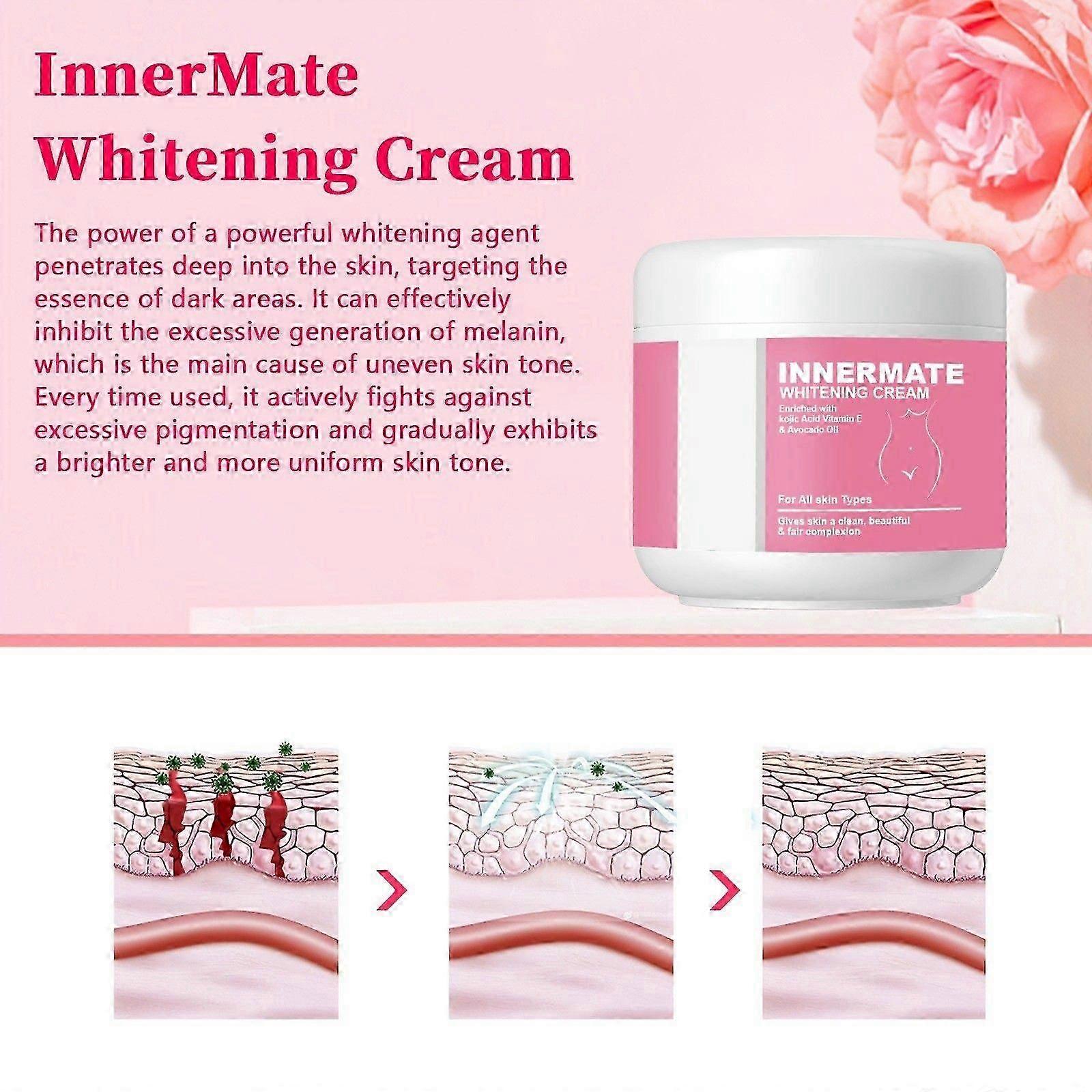 Intimate Whitening Cream, 100g Whitening Cream, Dark Spot Remover for ...