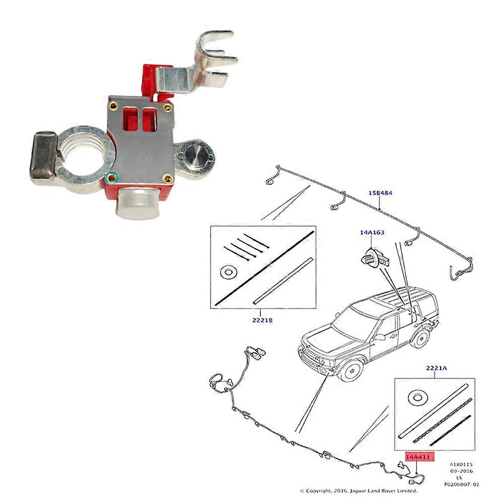 Positive Battery Cable Connector for Mercedes Benz C E S Class W212 ...