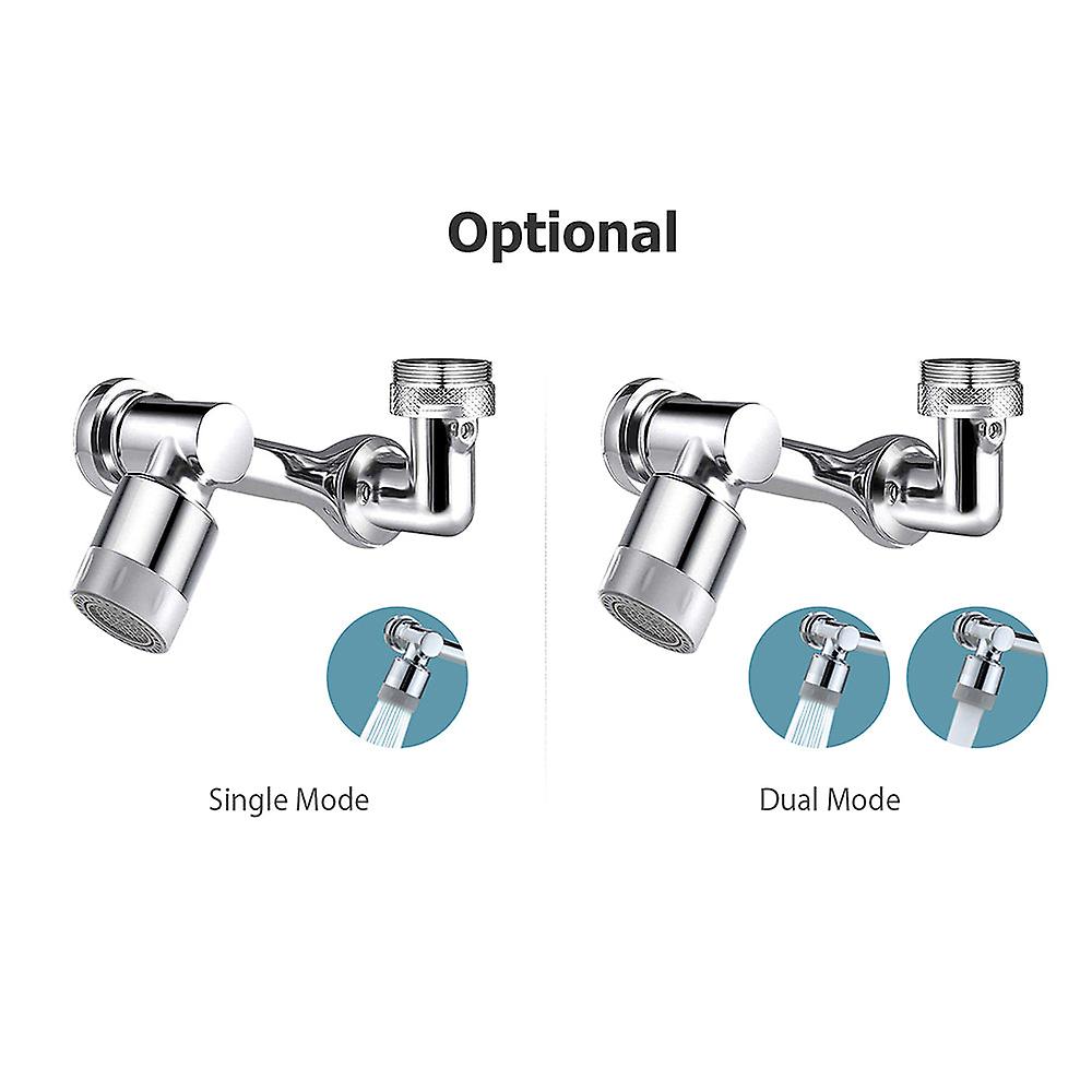 1080 Degree Rotatable Splash Filter Faucet Universal Kitchen Water ...