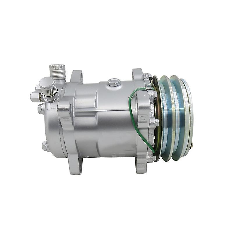 Sd508 Sandian 508 5h14 Compressor 12v/24v 2-slot Pulley Tractor ...