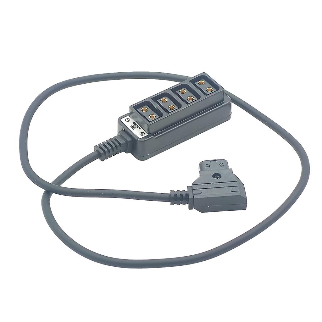 D tap Male to 4 Female D-Tap 1x4 Splitter Cable Camera Power Cable V ...