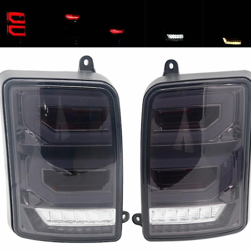 For Lada Niva 4x4 1995- Led Rear Tail Lights For Niva 4x4 With Daytime ...